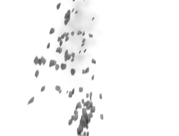 debris falling sound effect